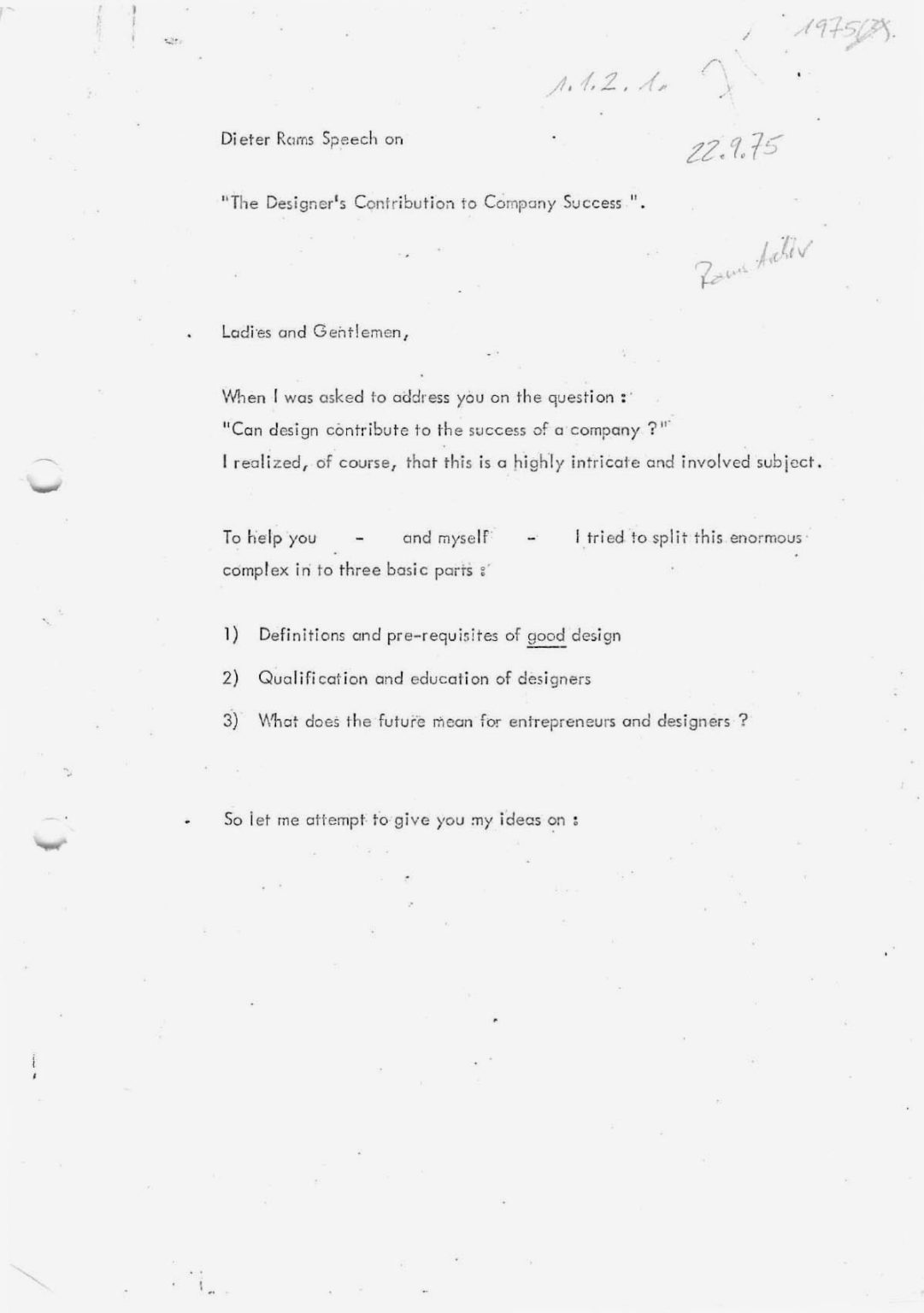 Texts - rams foundation